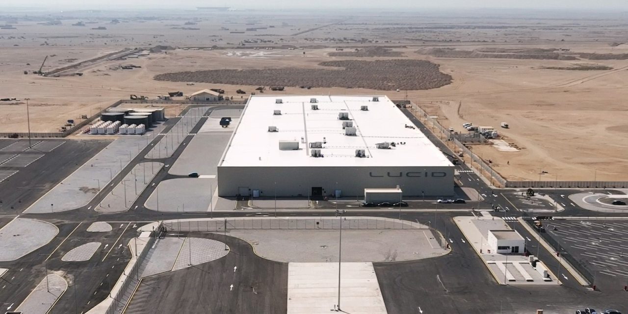 EV Maker Lucid Opens Saudi Arabia’s First Auto Assembly Plant ...