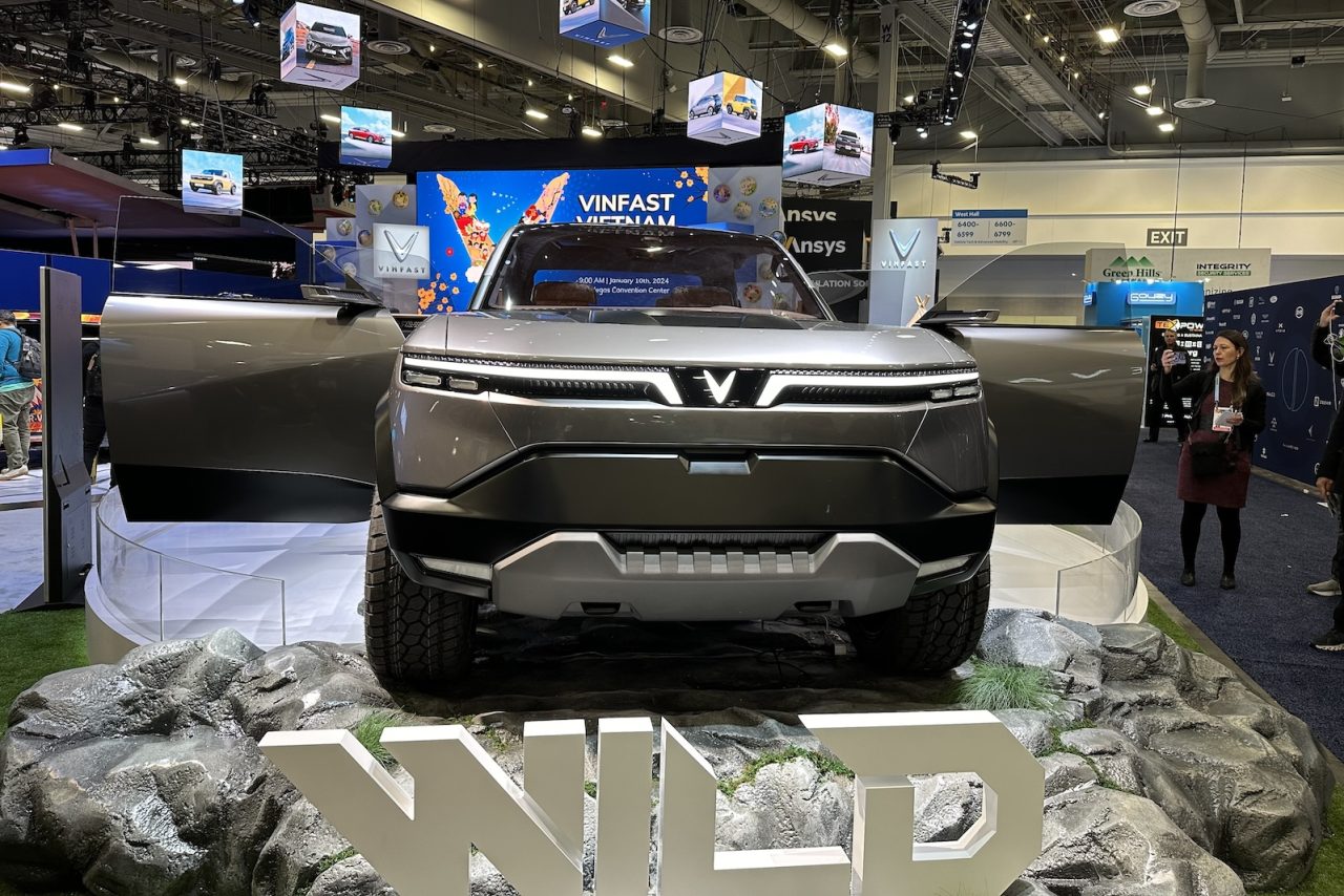 VinFast Introduces New Concept Pickup truck and Micro-SUV at CES ...