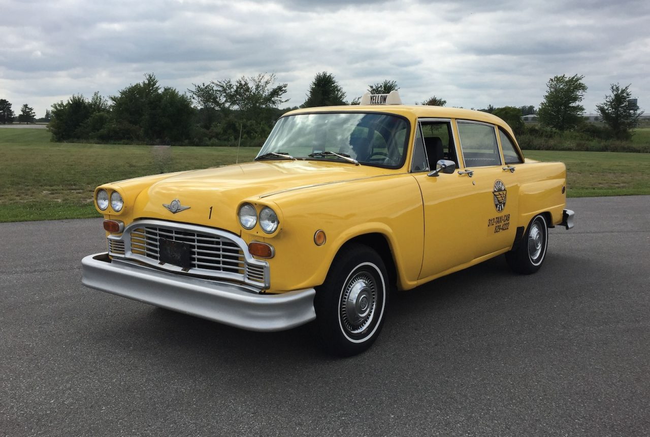 The Past Lane: A Taxi Cab With A Checkered Past - Headlight.news