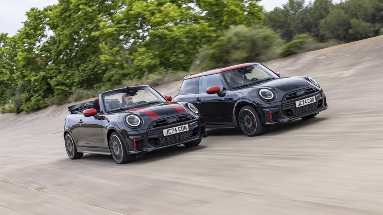 First Look: 2025 Mini JCW Hardtop and Convertible - Headlight.news