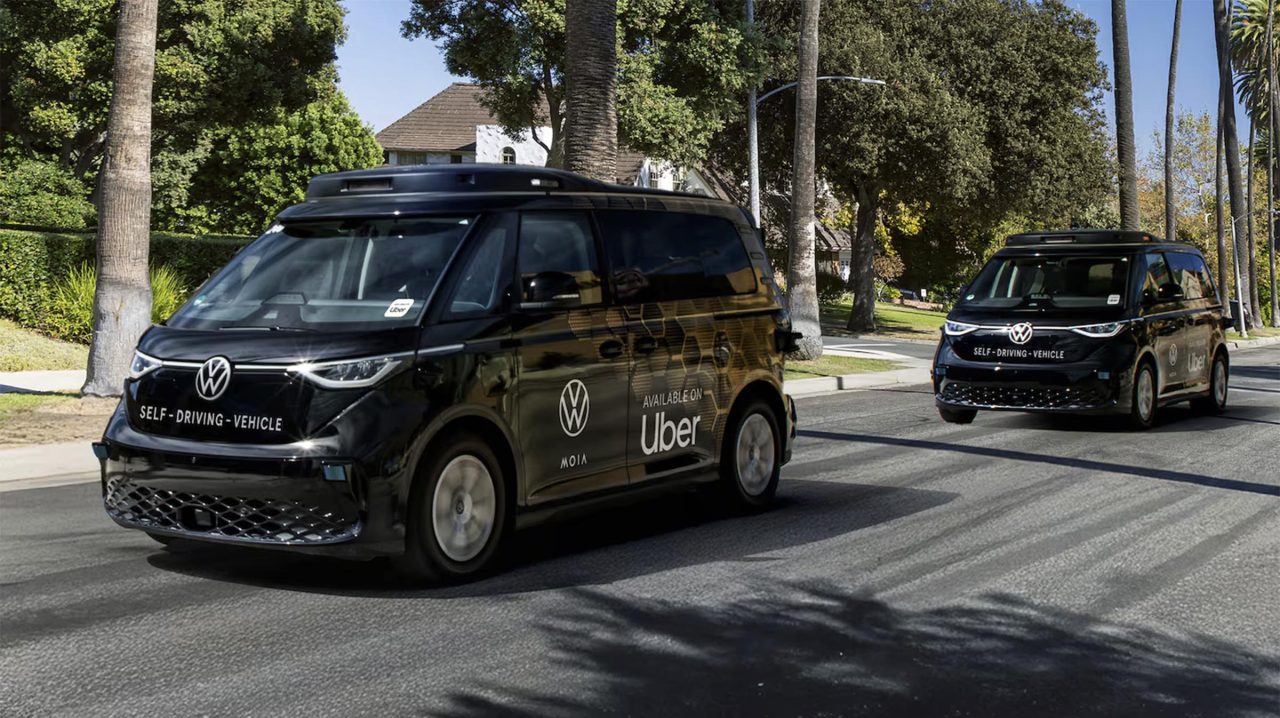 Uber Set to Launch Fleet of Autonomous VW ID.Buzz Microbuses ...